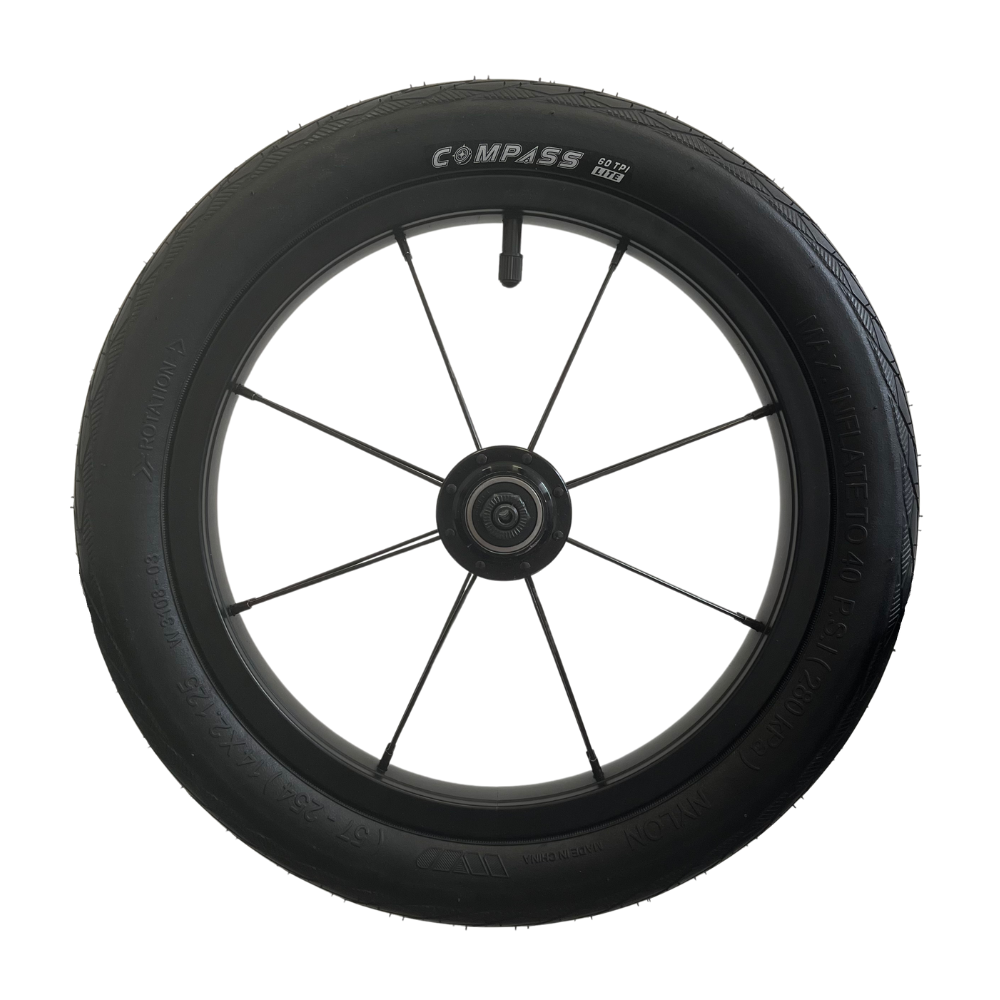 Spare bike wheel store